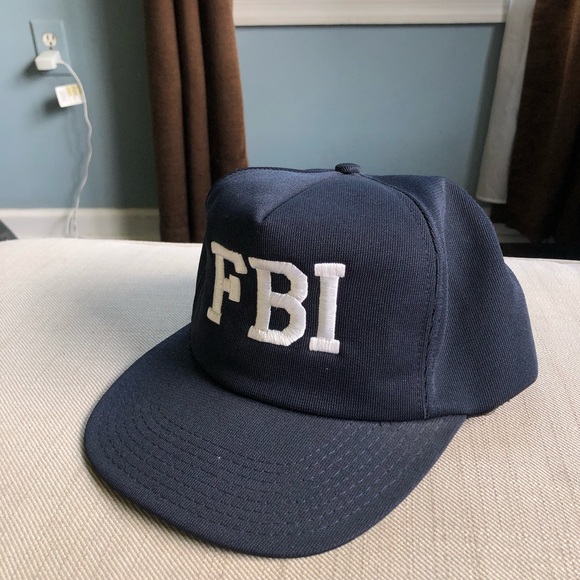 American Vintage | Accessories | Vintage Fbi Snapback Trucker Hat ...